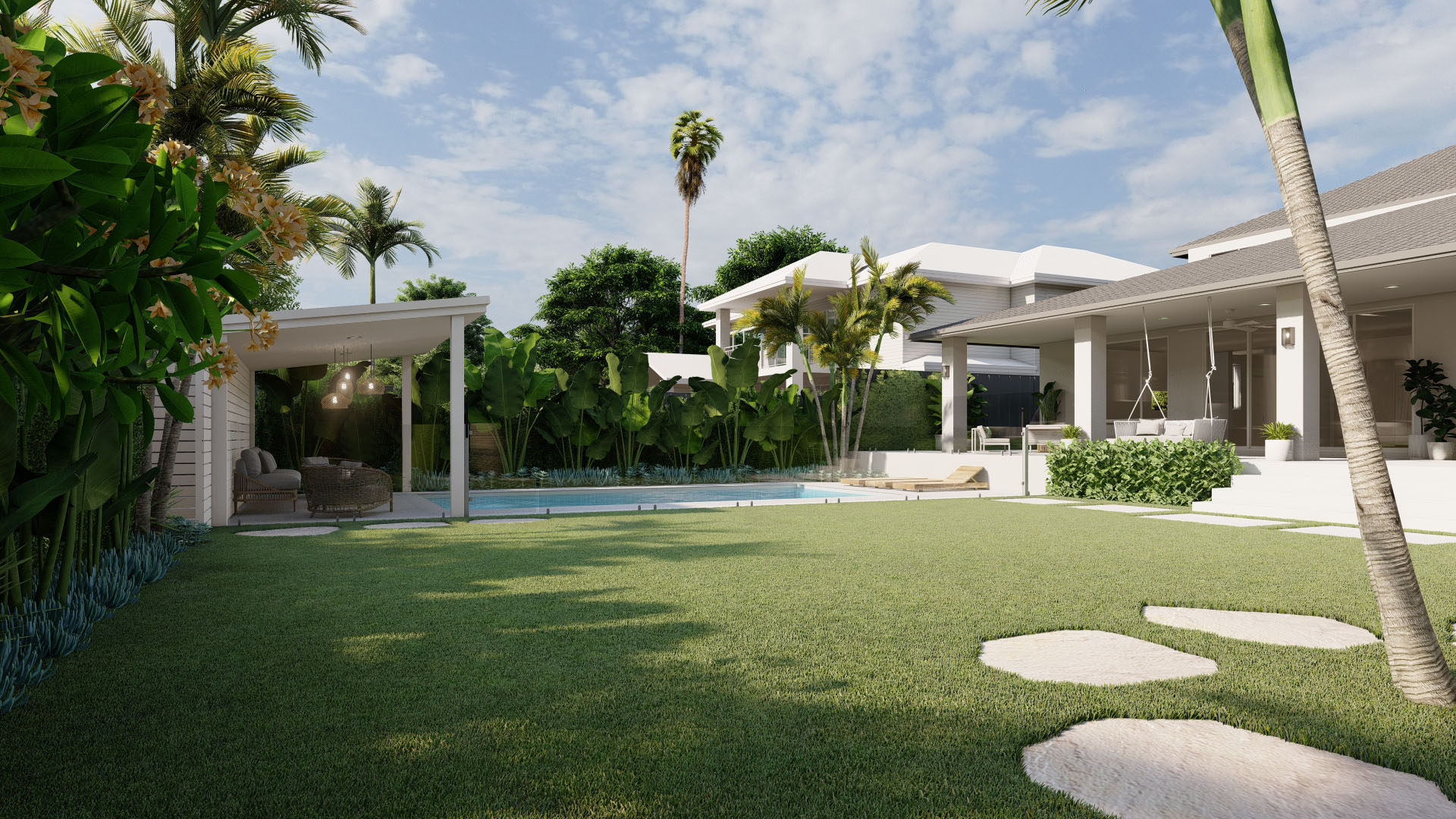 Plantation Garden Design | New Build Project Showcase
