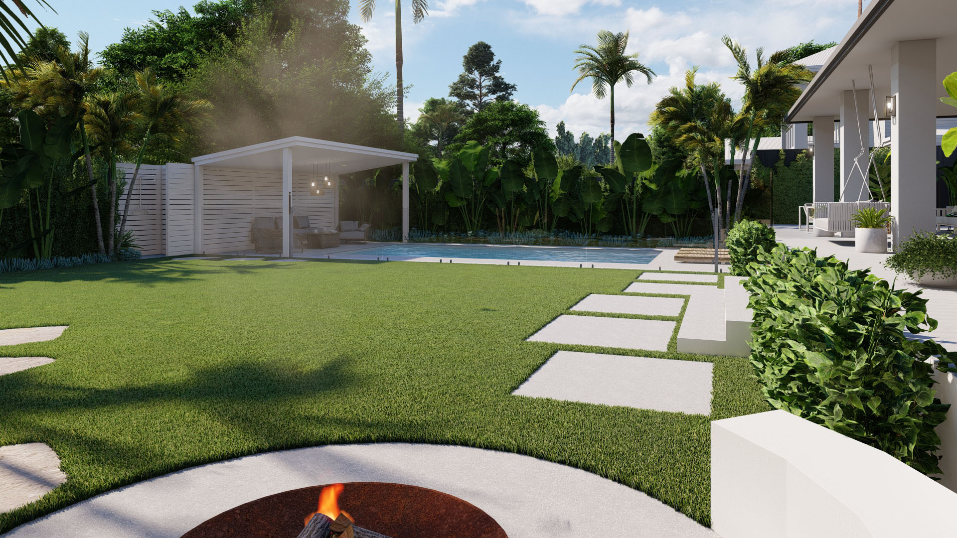 Plantation Garden Design | New Build Project Showcase